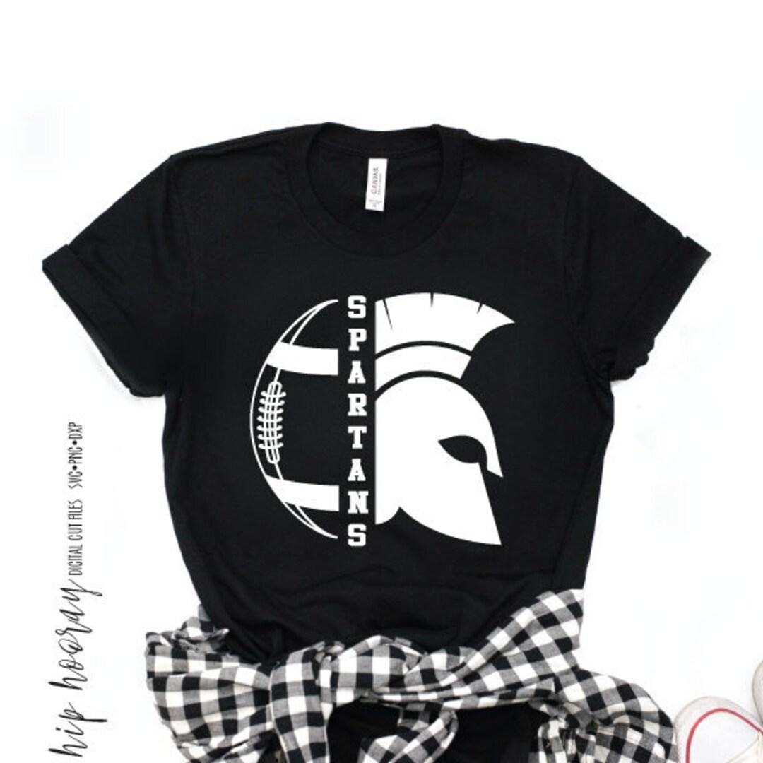 Go Spartans SVG Grunge Spartan Football Tailgate Mom Tshirt Shirt Fall ...