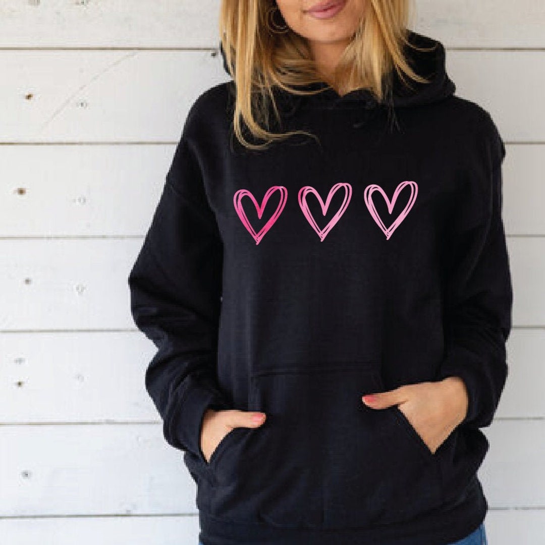 Heart SVG PNG Pink Valentines Day Hearts Watercolor Sublimation Design ...