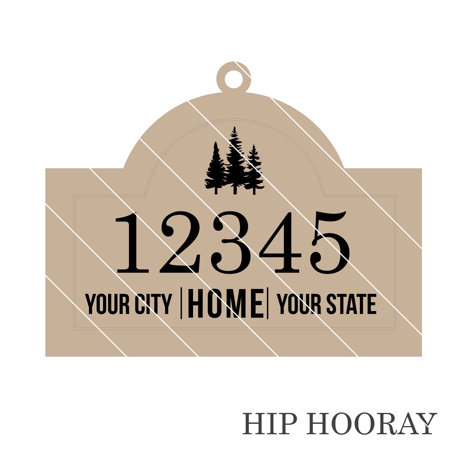 2023 Zip Code Ornament Custom Personalized Vendor Market Real Estate ...