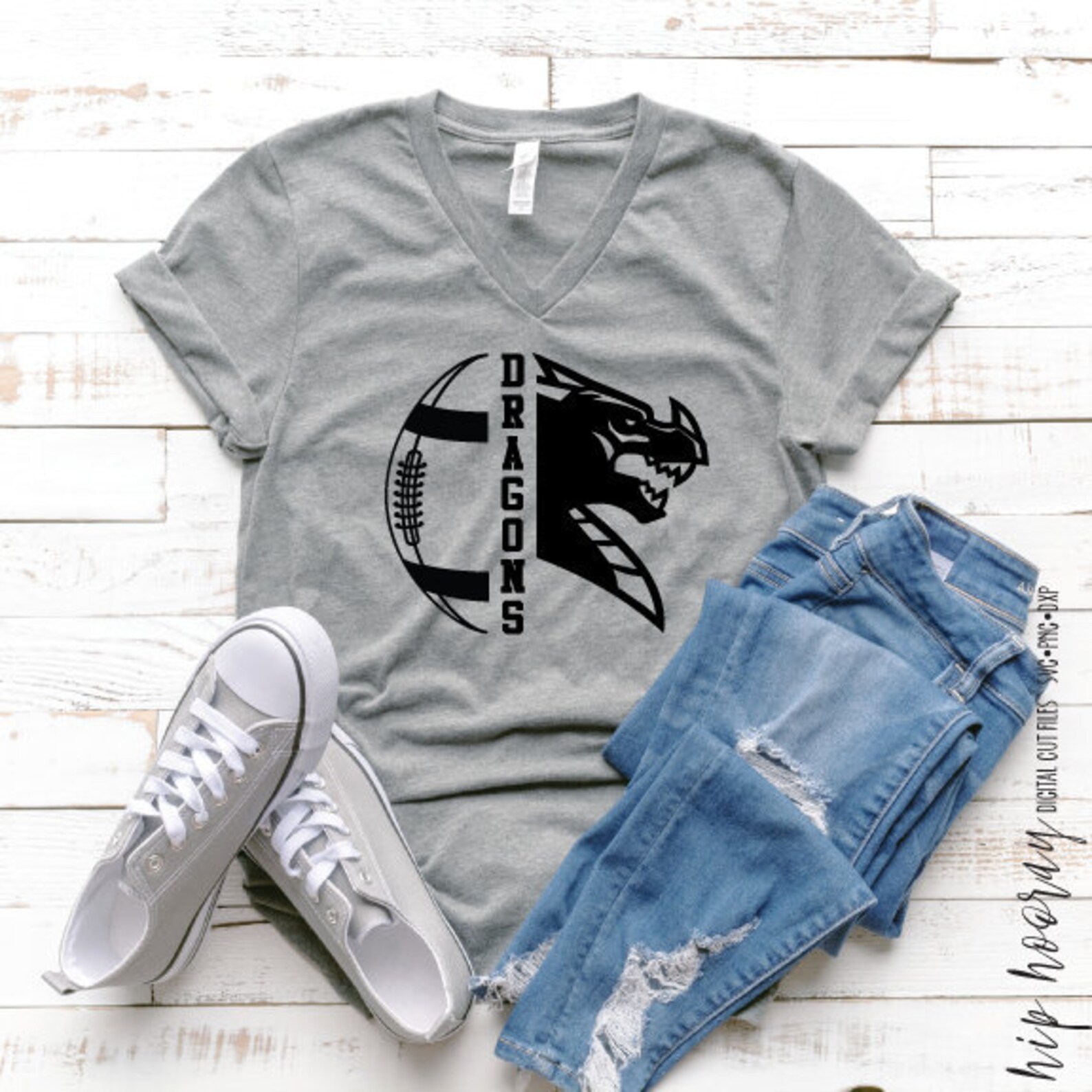 Dragons SVG Football Dragon Mom School Spirit Middle Junior Friday Fall ...