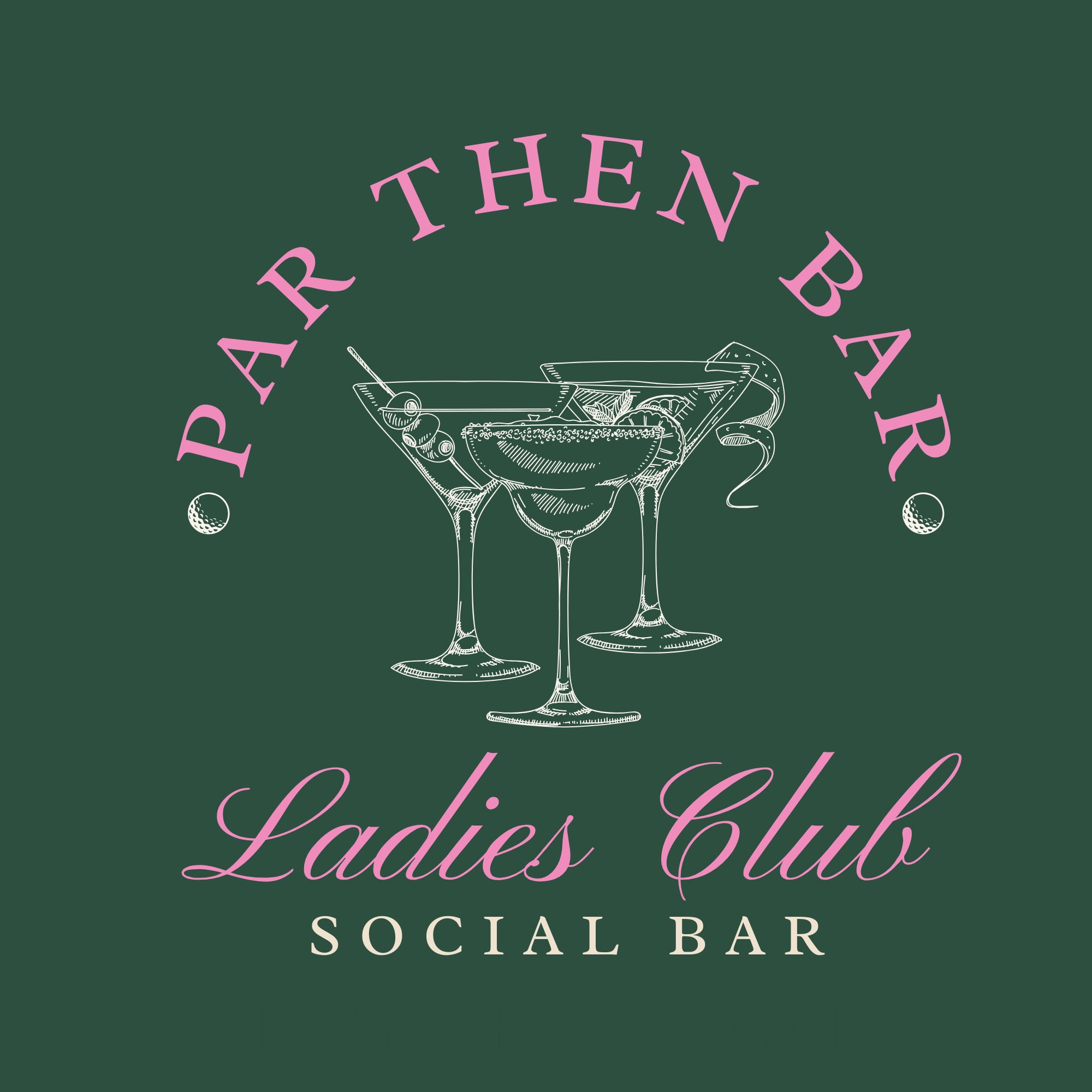 Par Then Bar Golf PNG SVG | Ladies Golf Social Club Shirt Design ...