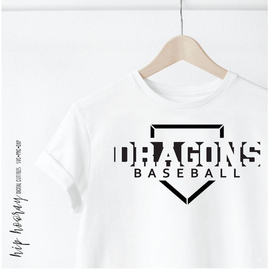 Dragons Baseball SVG PNG Dragon Baseball Mom PNG Baseball Tee Shirt ...