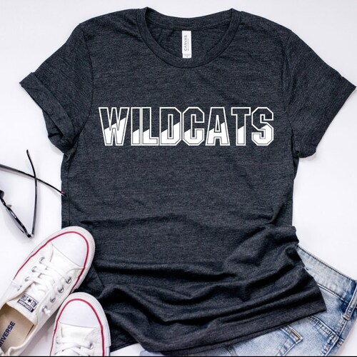Wildcats SVG Football Baseball Basketball Cheerleading Coach - Etsy