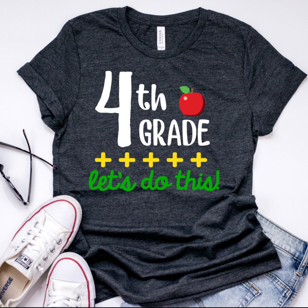 Fourth Grade Schools Out Summer Teacher First Last Day of School Tee ...