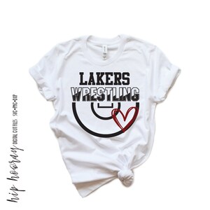 Laker Wrestling SVG Lakers Mat Mom Tee Shirt Wrestle Cricut Cut Files ...
