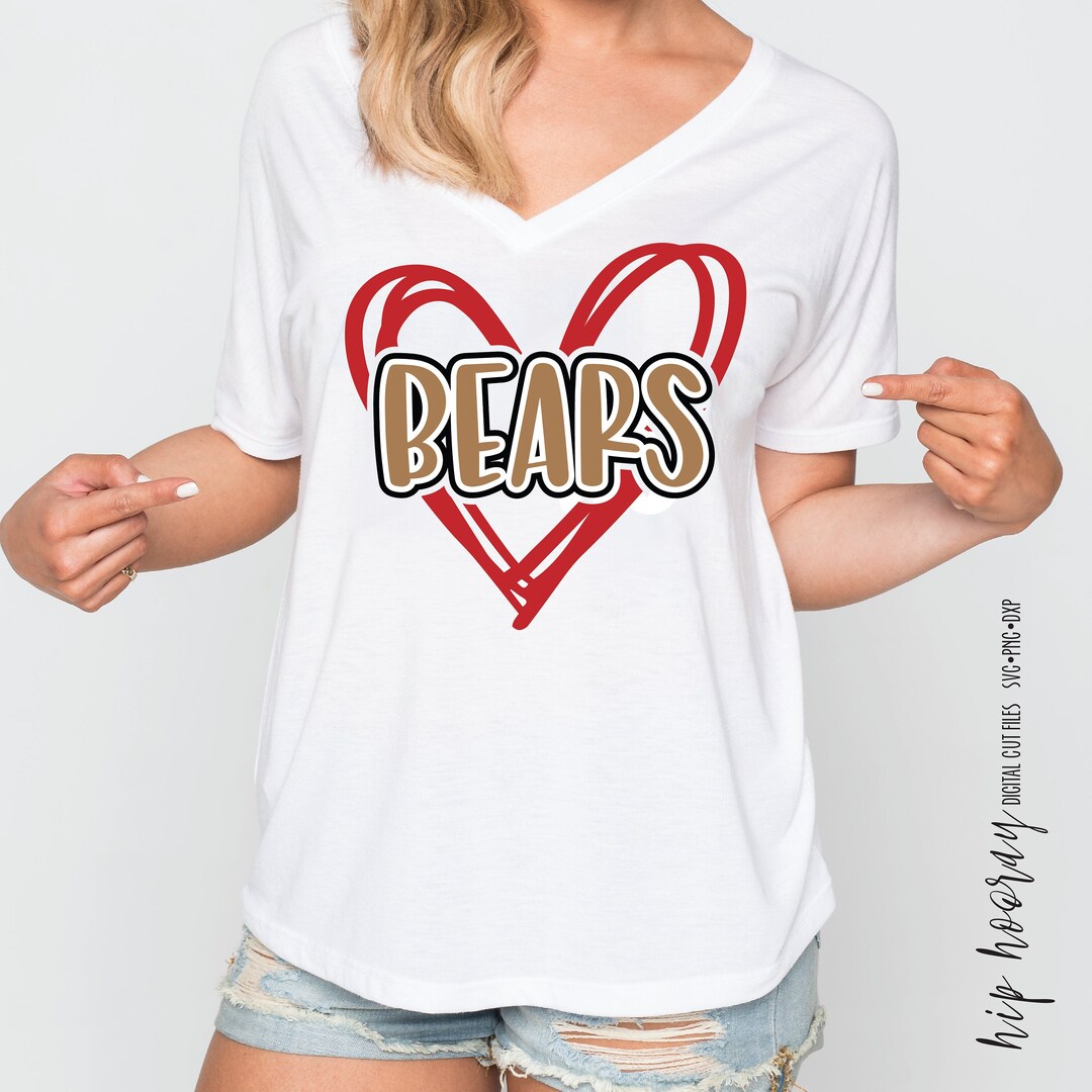 Bears SVG Digital Download Cut File Sticker Football Soccer Team ...