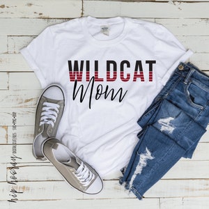 Wildcat Mom SVG Cut File Wildcats Mom Mothers Day Shirt Gift Lacrosse ...