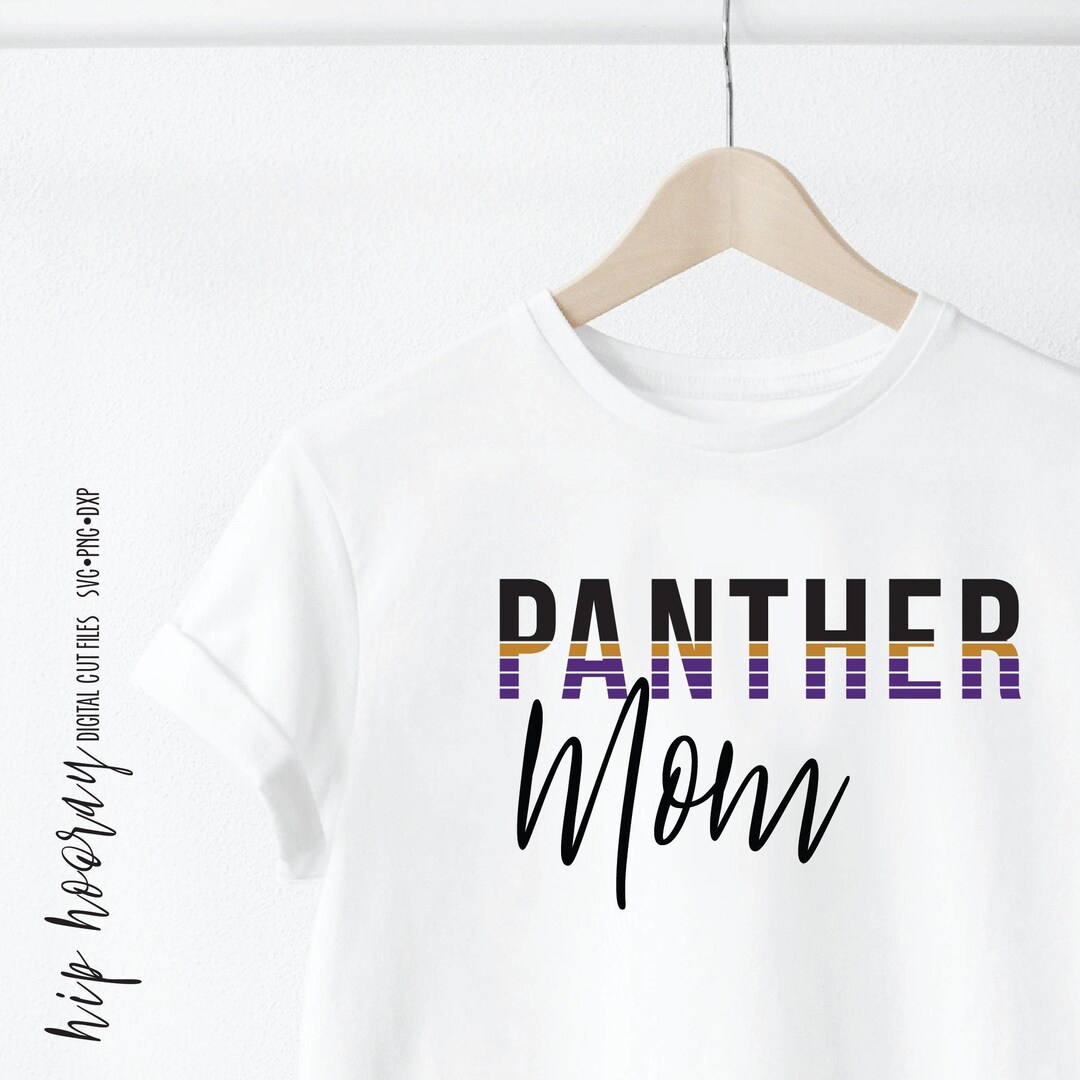 Panthers Mom Svg Heart Panther Football Baseball Volleyball Fastpitch ...