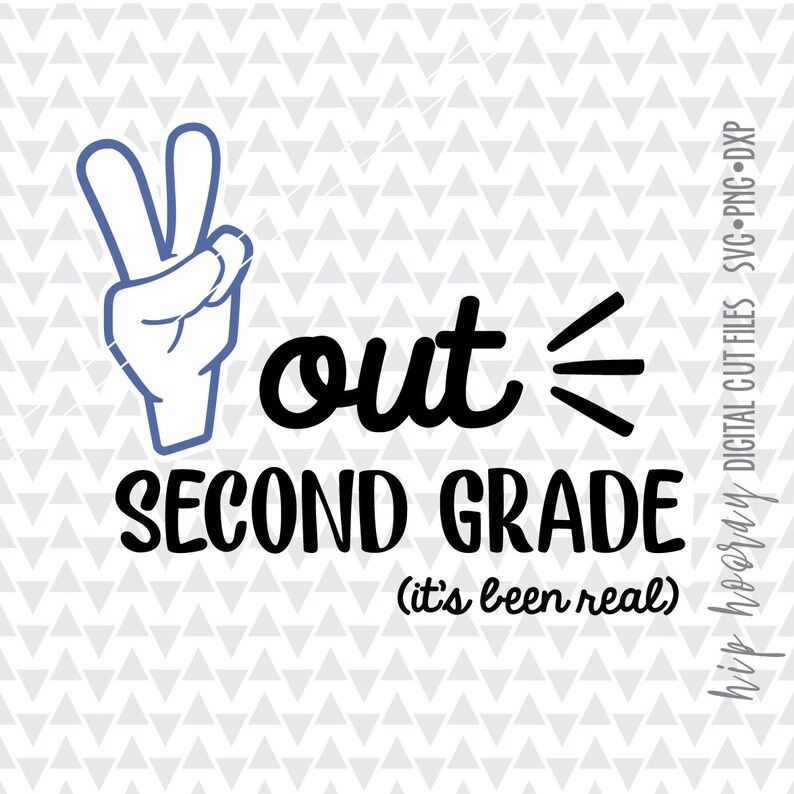 Peace Out Second Grade Schools Out Summer Teacher Last Day of School ...