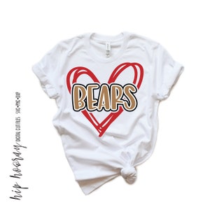 Bears SVG Digital Download Cut File Sticker Football Soccer Team ...
