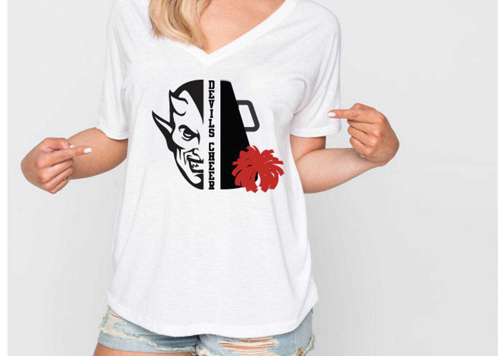 Devils Cheer SVG Devil Proud Mom Cheer Squad Pep Tribe Tshirt - Etsy