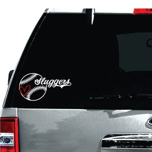 Sluggers Baseball SVG Mom Fastpitch Softball Tee Ball Little League ...