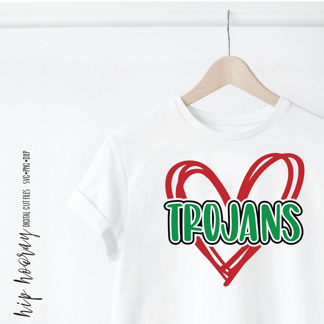 Trojans Svg Sticker Cut File PNG Trojan Football Baseball Volleyball ...