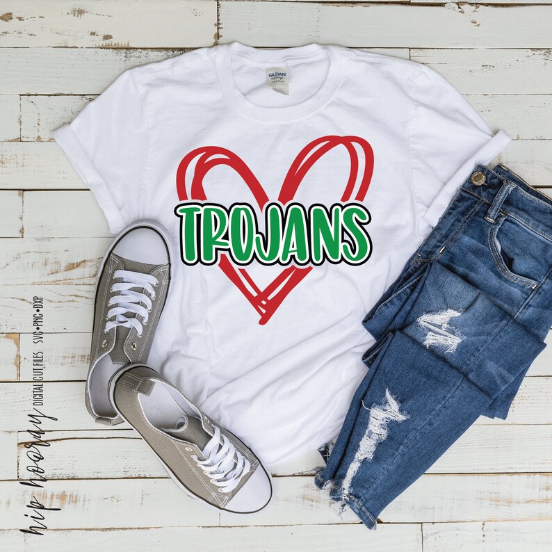 Trojans Svg Sticker Cut File PNG Trojan Football Baseball Volleyball ...