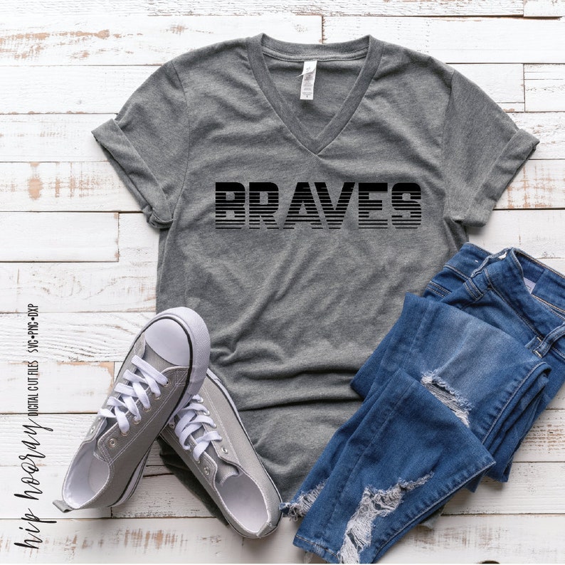 Braves Svg PNG Brave Team Name Mom Clip Mascot Art Lacross - Etsy