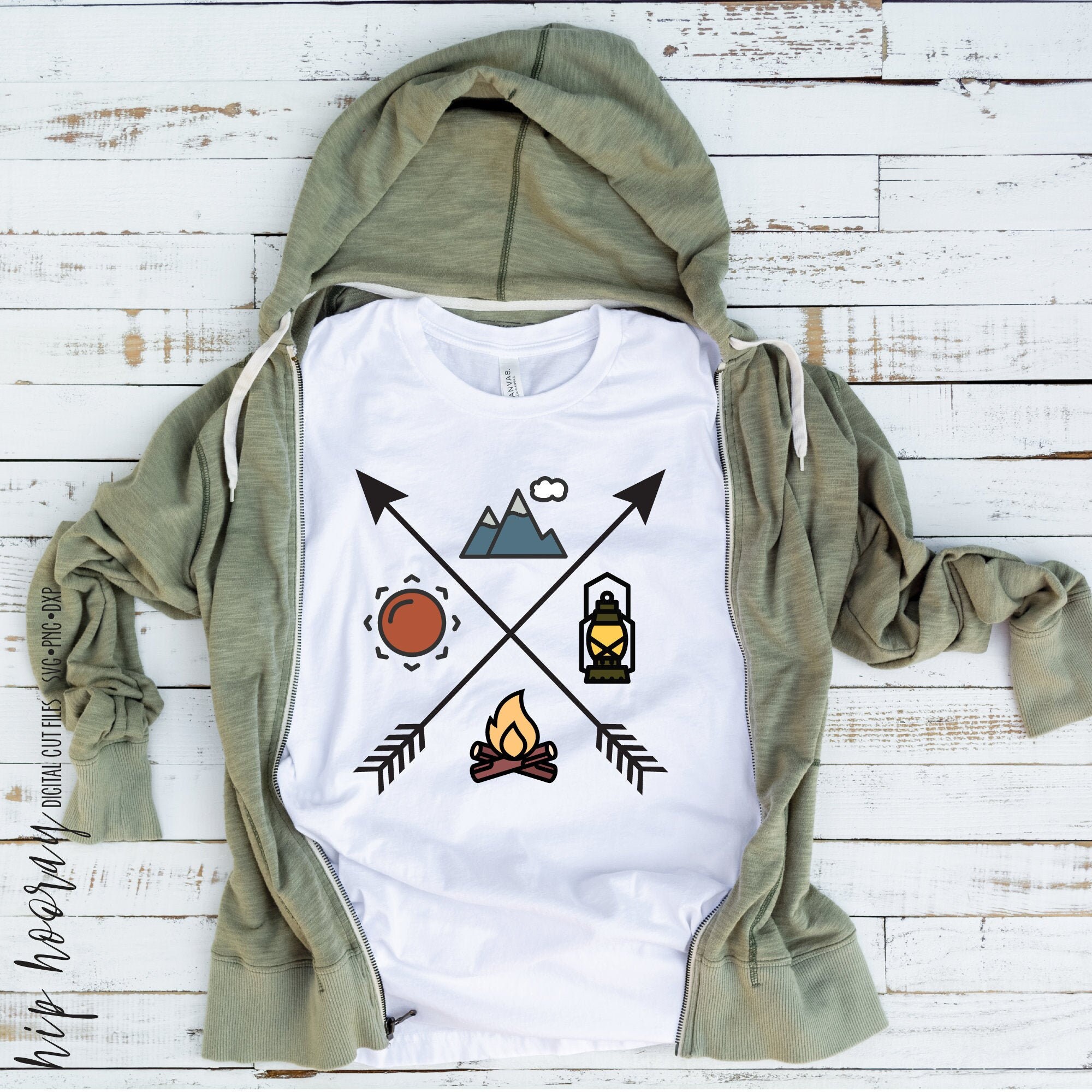 Camping Tshirt Svg Pail Laser Cutter Glowforge Take a Hike | Etsy