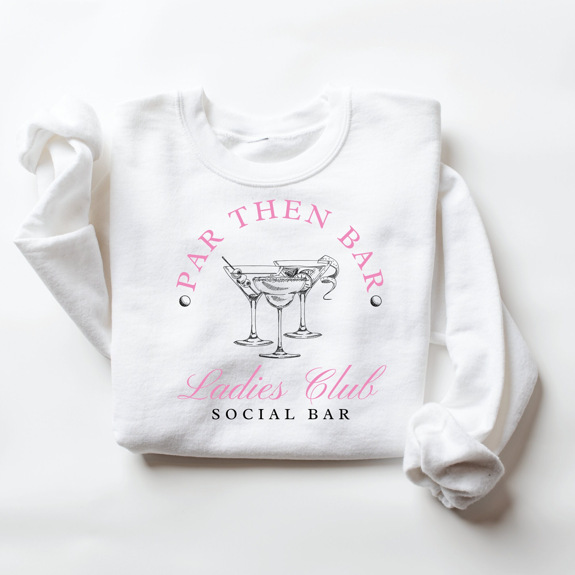 Par Then Bar Golf Wife PNG Ladies Club, Social Club Clipart Trendy ...