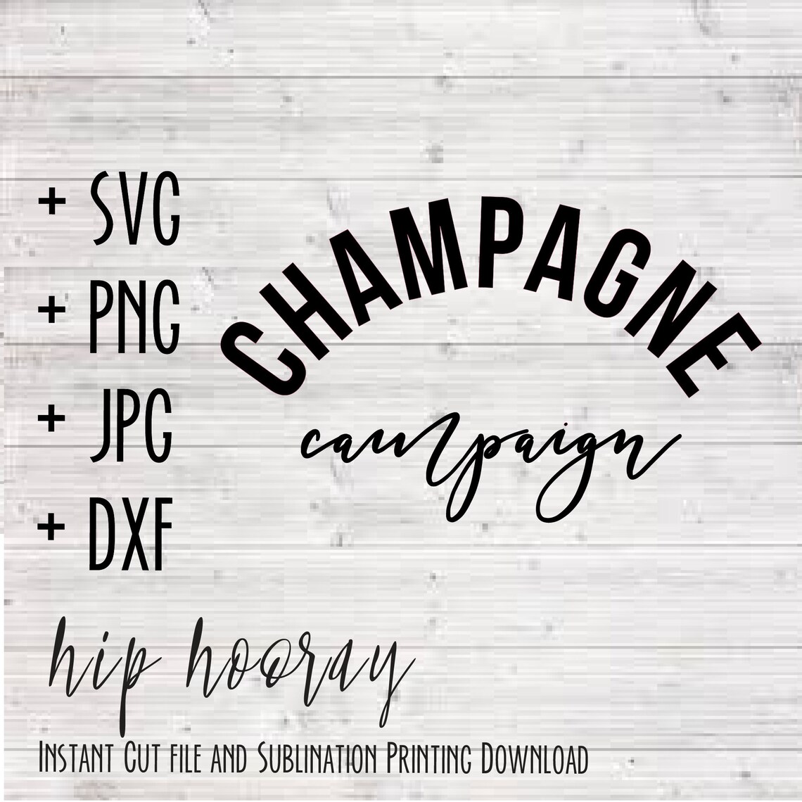 Champagne Campaign SVG Brunch Sunday Wedding Shower Bubbly PNG ...