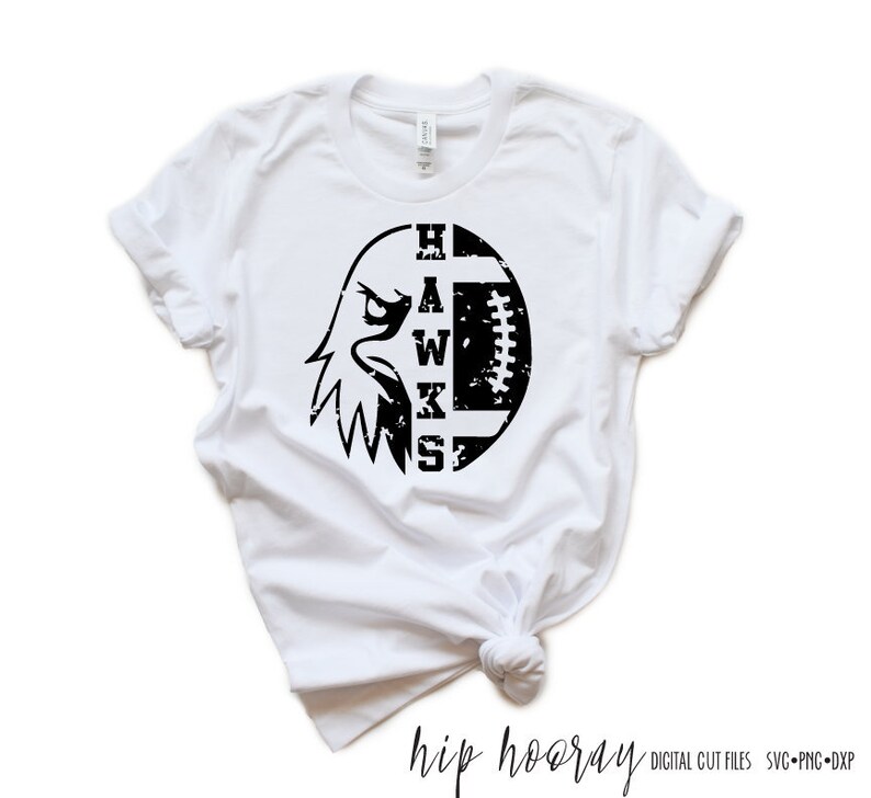 Go Hawks SVG Seahawks Hawk Grunge Football Tailgate Mom Shirt | Etsy