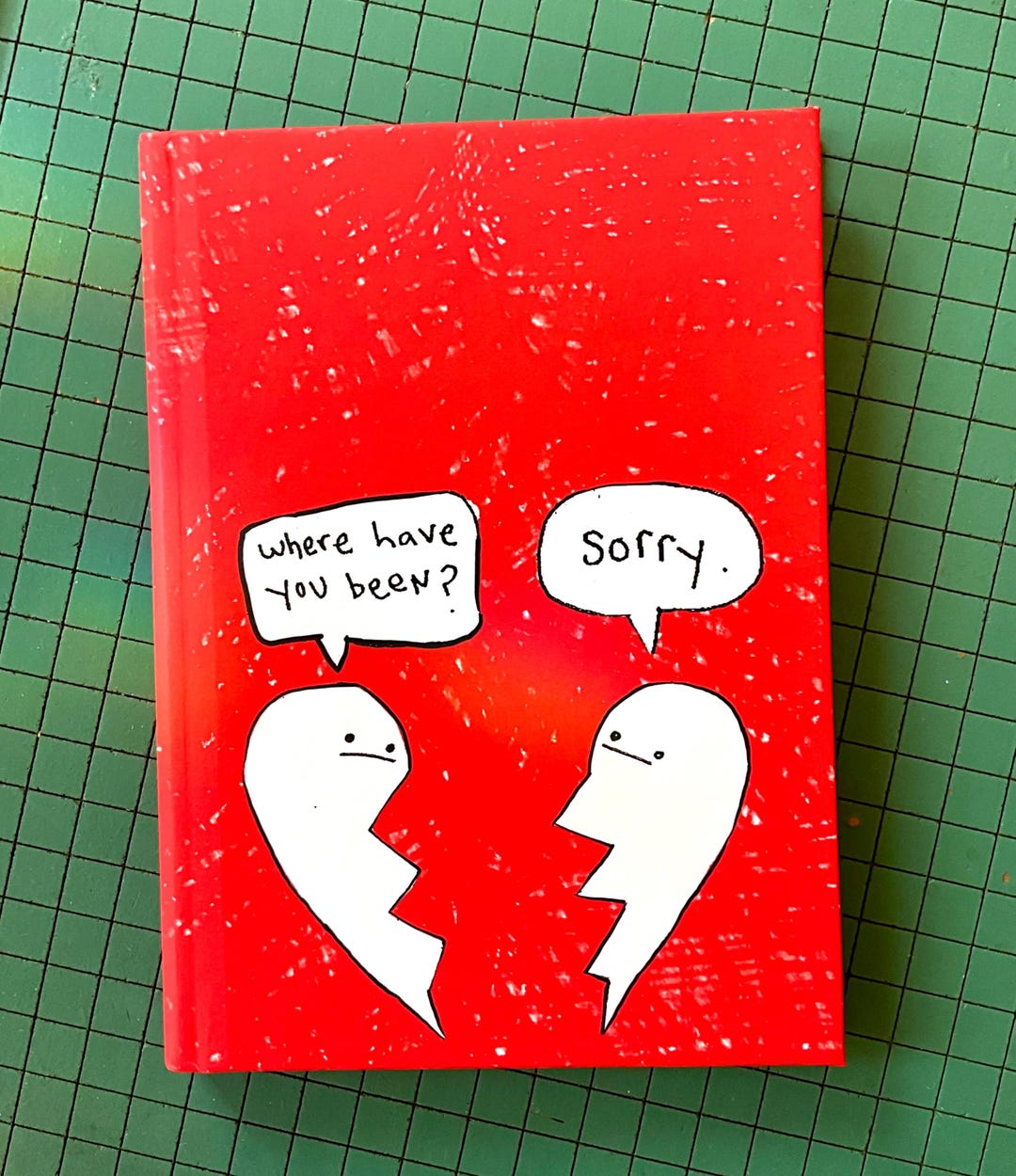 Broken Heart Reunion Hardcover Notebook Journal - Etsy