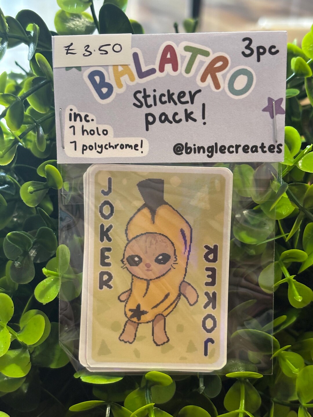Balatro Inspired Sticker Pack! Holographic & Water Resistant - Etsy