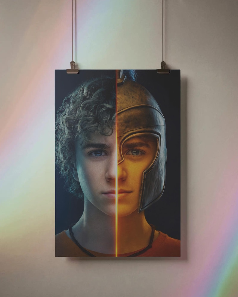 Percy Jackson Poster, Walker Scobell Wall Art, PJO Olympians Print ...