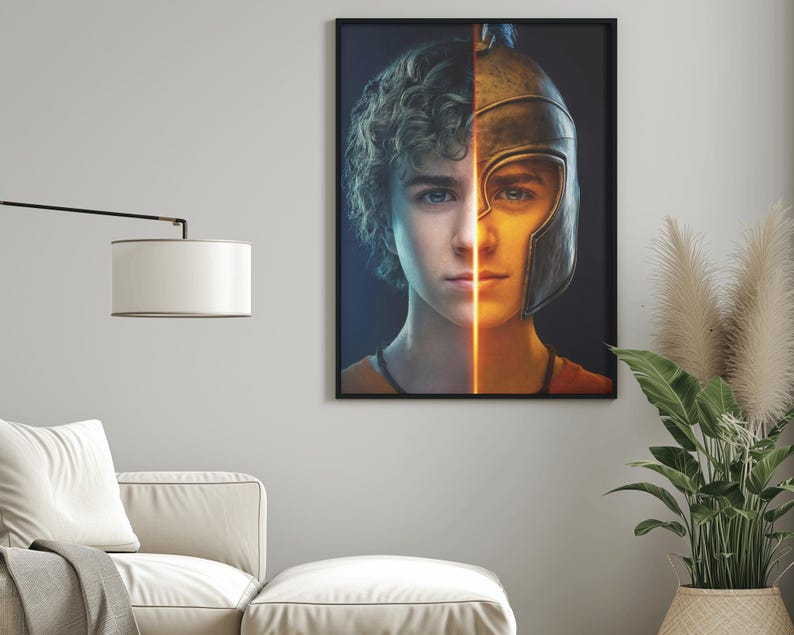 Percy Jackson Poster, Walker Scobell Wall Art, PJO Olympians Print ...