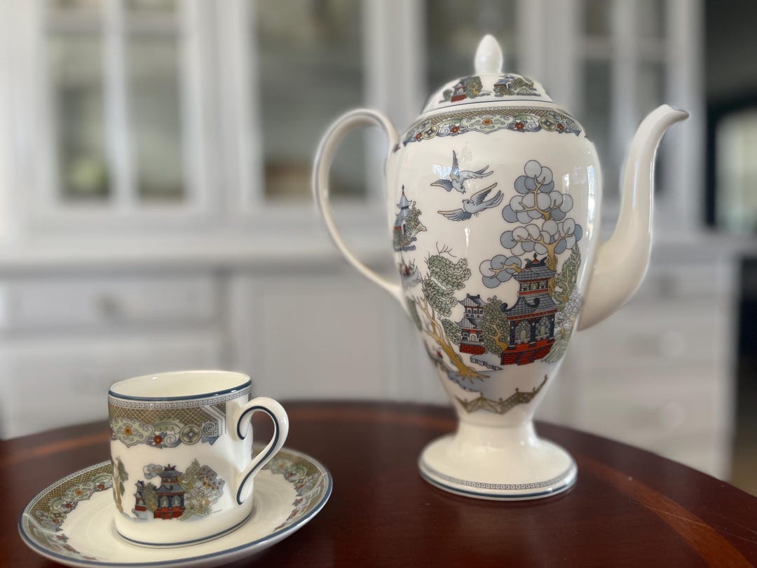 Vintage Japanese Legend Teapot, Cup & Saucer - Etsy