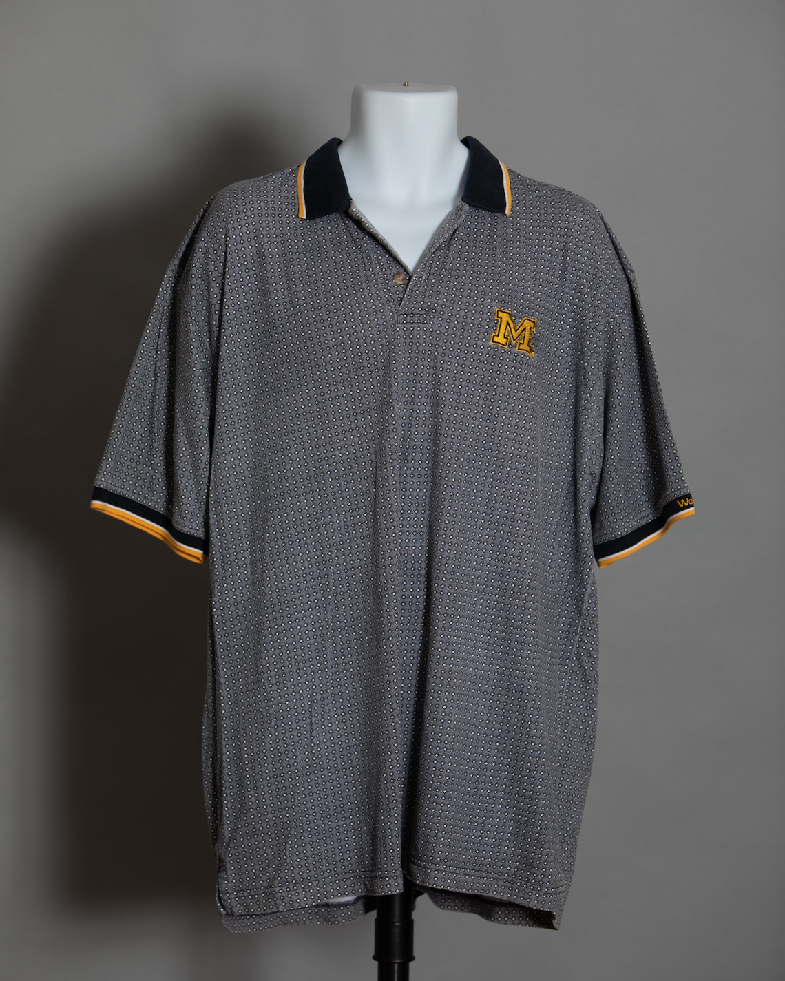90s University of Michigan Polo Shirt RED OAK XL - Etsy