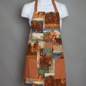 Homemade Apron Featuring North American Animals - Etsy