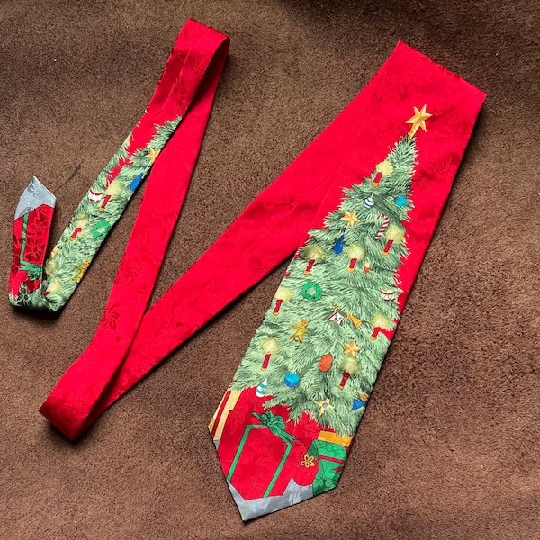 Christmas Tree Tie - Etsy