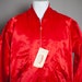 70s 80s Shiny Red Nylon Athletic Jacket - Etsy