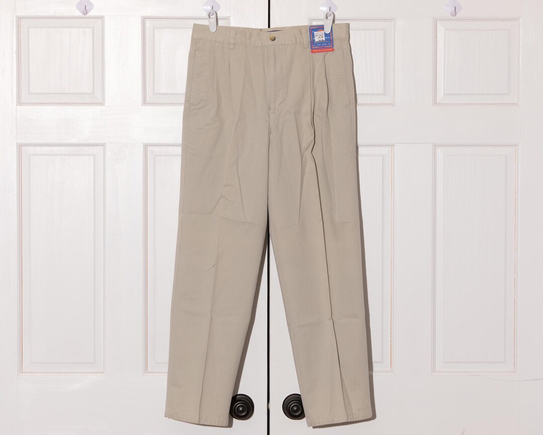 Men's 90s Light Khaki Pants Norsport Boat Classics 32x30 - Etsy