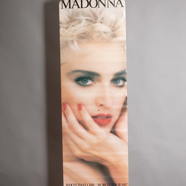 80s Madonna Poster - Etsy