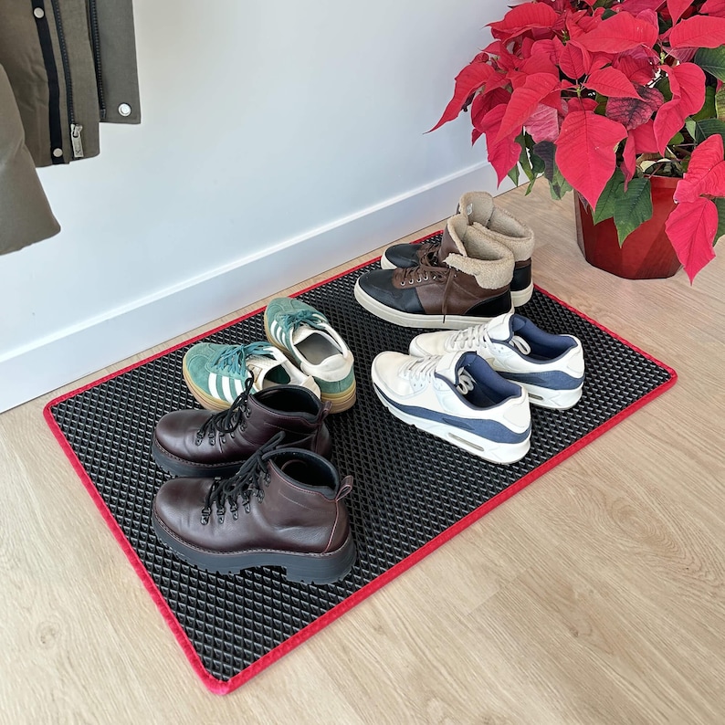 Boot Tray - Made in Canada - Shoes off Door Mat - Drop Zone Shoe ...