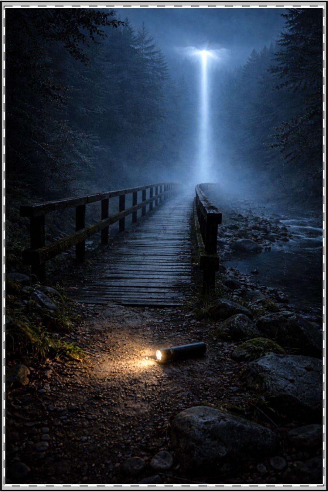 Silent Witness – Flashlight - Alien Abduction Wall Art, Cinematic Sci ...