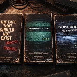 Lost VHS Files: Lost Tapes – VHS Horror Poster | Analog Lost Tape ...
