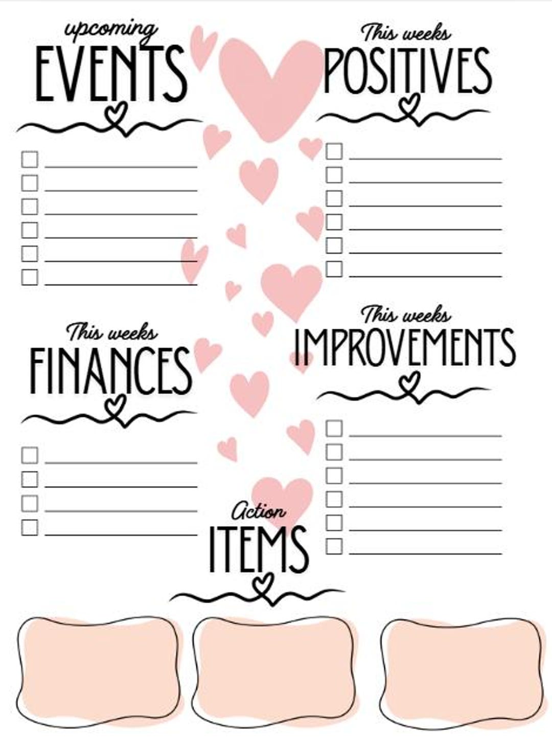 Family Planning Sheet Printable | Family Planner & Home Management ...