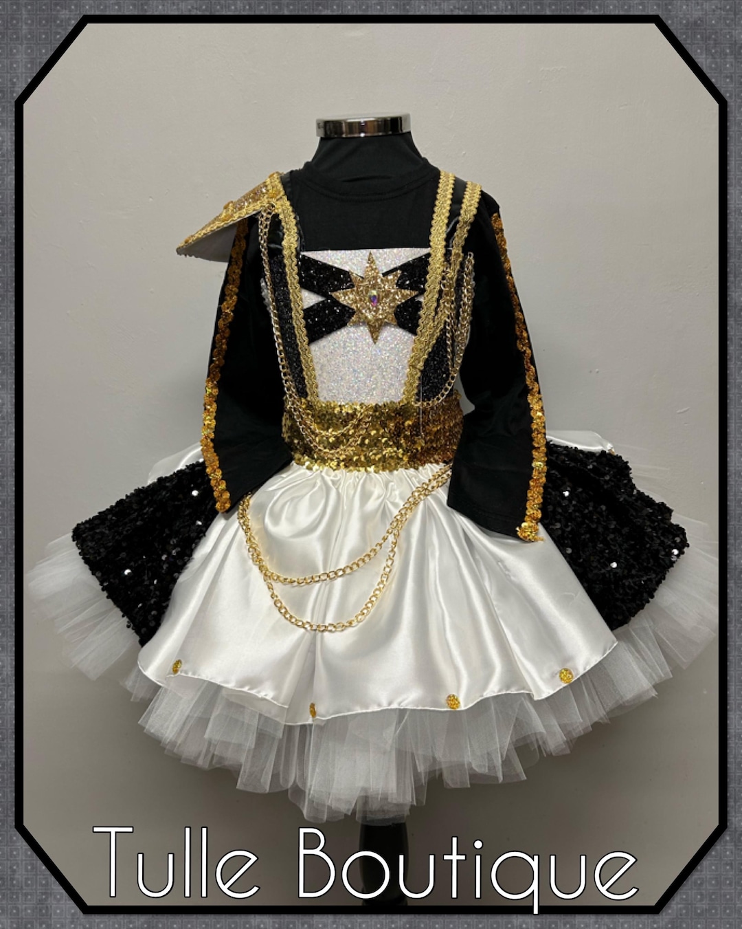 Girls Toddlers Kpop Demon Hunters Rumi Golden Tutu Dress Outfit Fancy ...