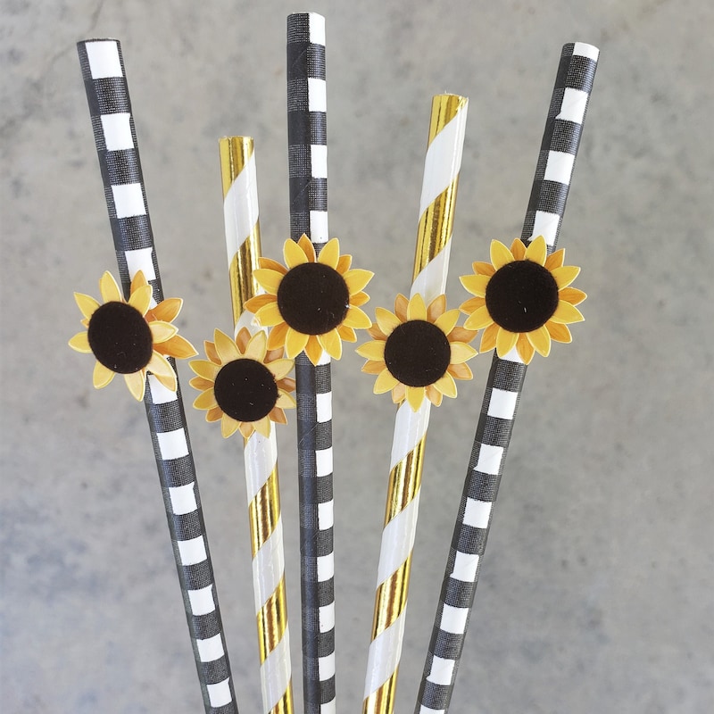 Sunflower Straw - Etsy