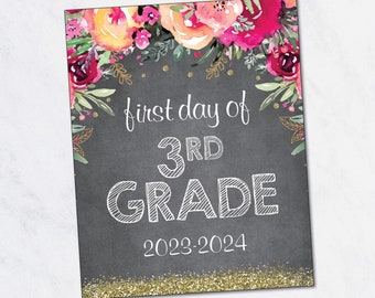 Editable Ultimo Día De Escuela Instant Download Last (Instant Download ...