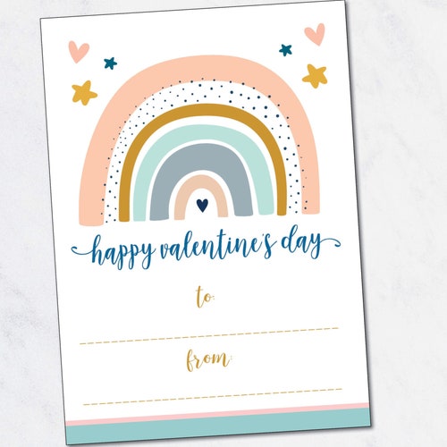 Printable Valentines Day Cards Valentine's for Kids - Etsy