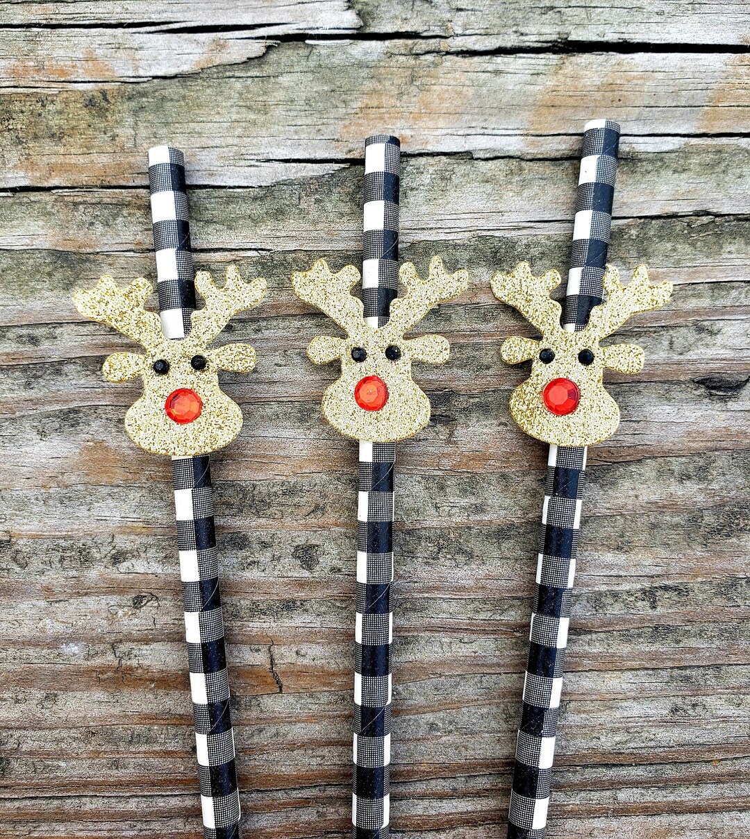 Christmas Straws, Christmas Decorations, Christmas Party Straws ...