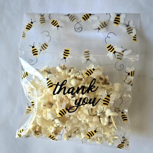Bee Treat Bags, Bee Favor Bags, Bee Party Decorations, Bee Party ...