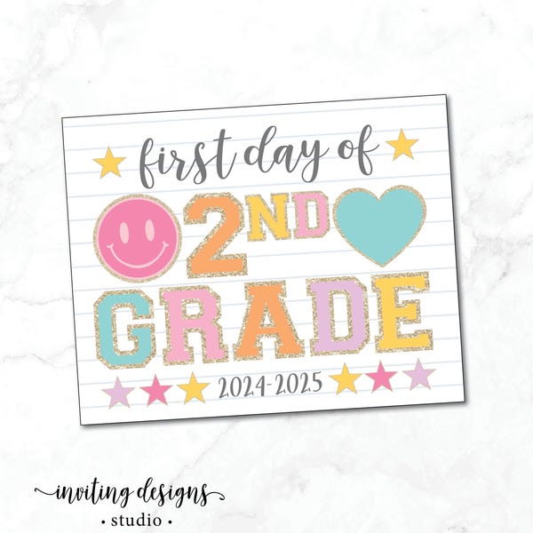 First Second Third - Etsy