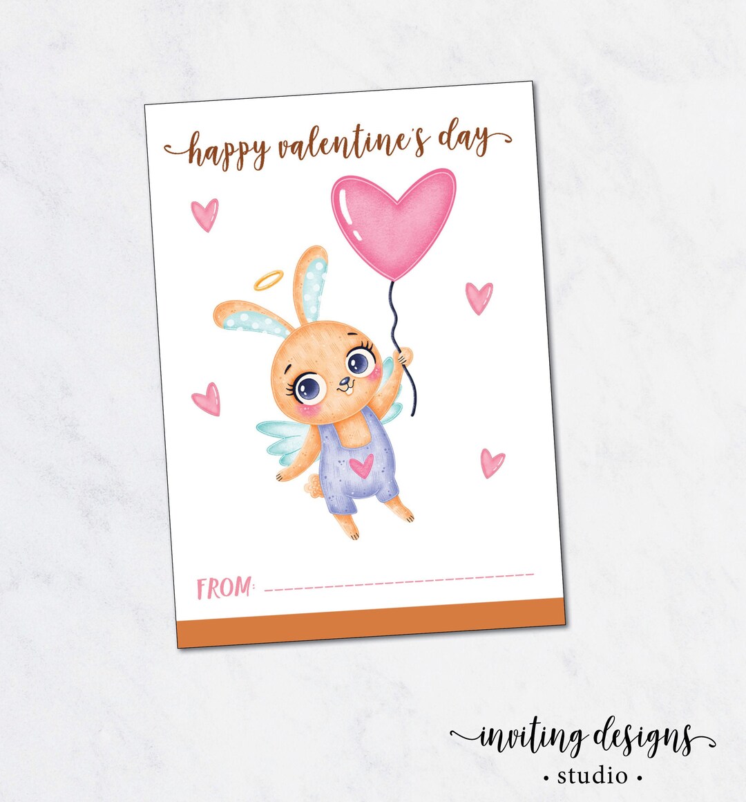 Animal Valentine Cards / Printable Valentine's Cards / - Etsy
