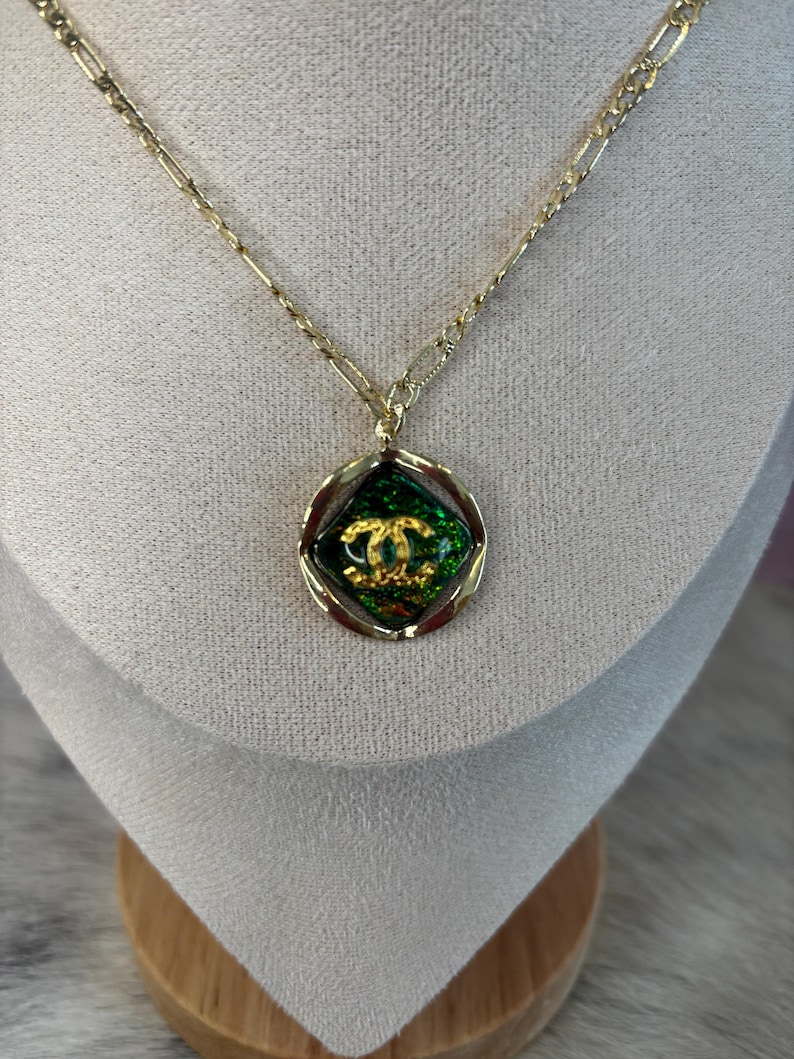 UPCYCLED Greed Cv Necklace - Etsy