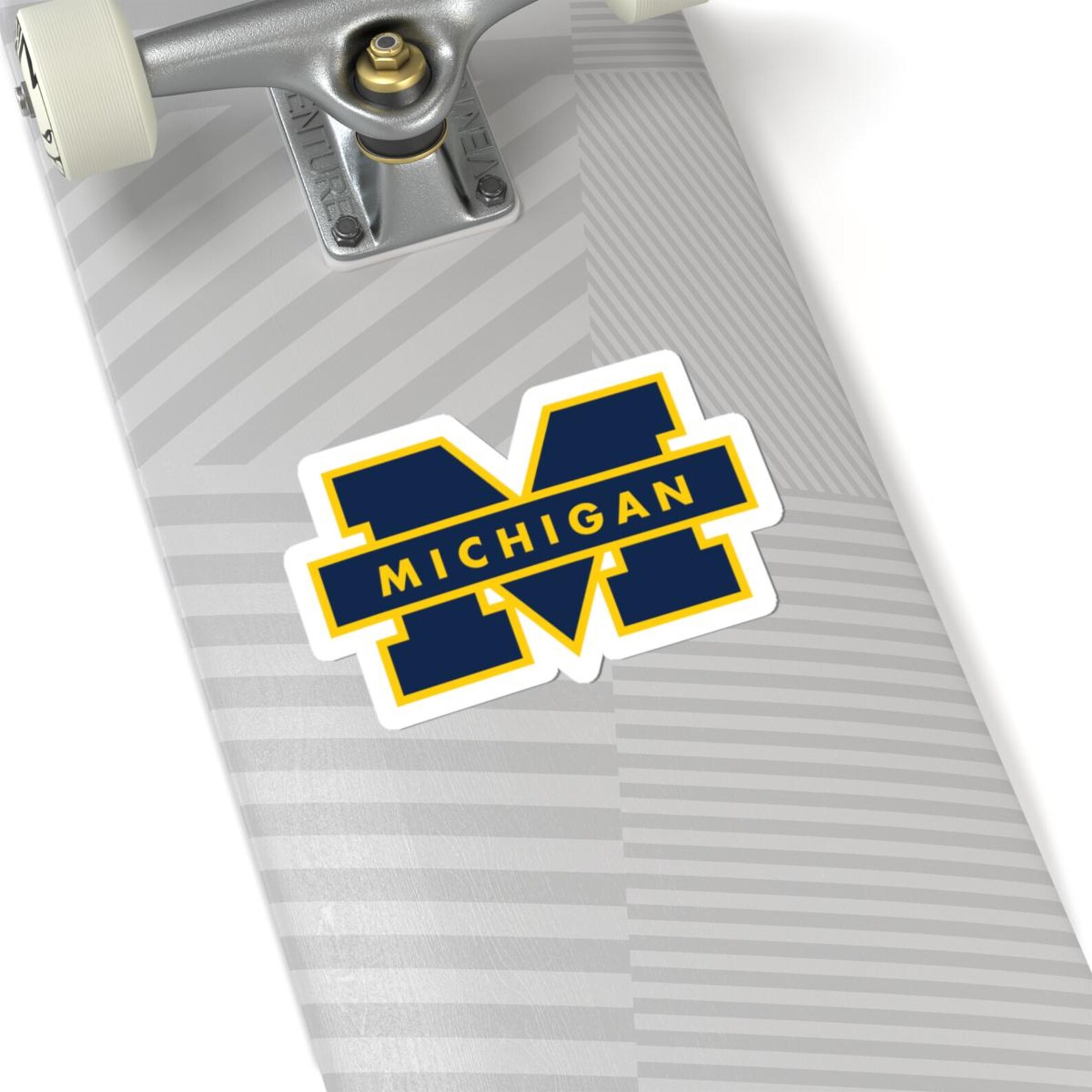 University of Michigan M Sticker | Kiss-cut Vinyl Sticker - Etsy