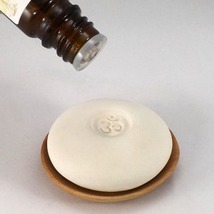 Om Aroma Diffuser, Ceramic Stone Diffuser, Aromatherapy Oils ...