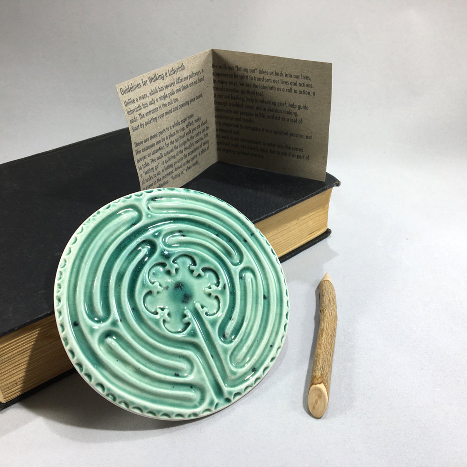 Desktop Tracing Labyrinth Meditation Tool Mindfulness Gift - Etsy Australia